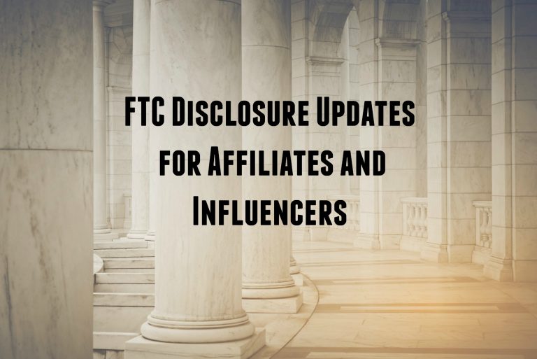 Affiliates Take Note: New FTC Disclosure Guidelines - Tricia Meyer